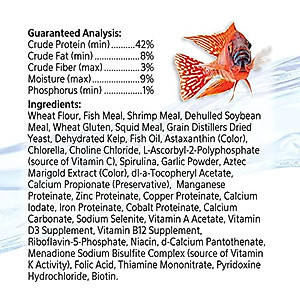 Aqueon Cichlid Color Pellets Fish Food - 4.5 Ounce [Set of 3]