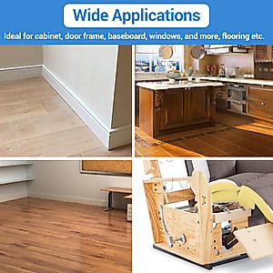 meite 16 Gauge Finish Nails, 2-Inch 16GA Straight Finish Nails Galvanized Finishing Nails for Electric or Pneumatic Nailer Guns (2,500 Counts)