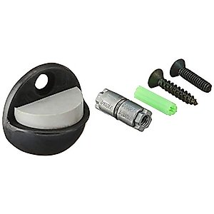 Baldwin 4000.102 Floor Type Half Dome Door Bumper, Oil Rubbed Bronze