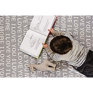 I Love You More Baby Blanket - Luxury Baby Toddler Gift in Deluxe Gift Box - Cotton Stroller Blanket - Unisex Newborn Blanket for Boy or Girl (35 x 45 inches)