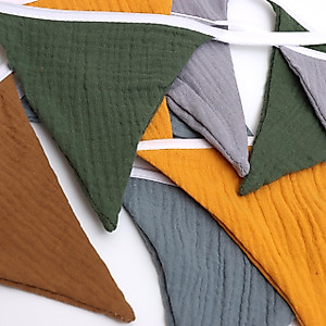 Pennant Banner Flags,Infant and toddler room decoration pennant,for Nursery Decor Baby Birthday Boho Wedding Shower Party Event (Pennant Banner Flags)