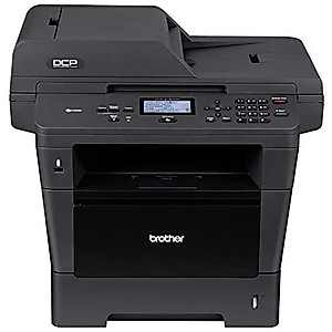 Brother Printer DCP-8150DN Monochrome Printer with Scanner and Copier, Amazon Dash Replenishment Enabled (Renewed)