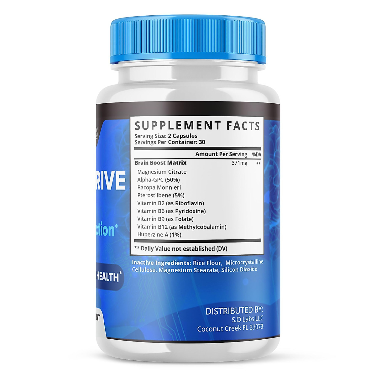 (2 Pack) Neuro-Thrive, Neuro-Thrive Pills, Neuro-Thrive Supplement, Neuro-Thrive Brain Pills, Neuro-Thrive Nootropic Capsules, Neuro-Thrive Brain Health Advanced Formula Supplement (120 Capsules)