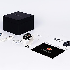 Mentech Xe1 Smartwatch, Lightweight Fitness Tracker with 1.2” Touch Screen, 110 Sport Modes, GPS, Sunlight-Visible, 5ATM Waterproof, 14-Day Battery Life, for Android and iOS Phones