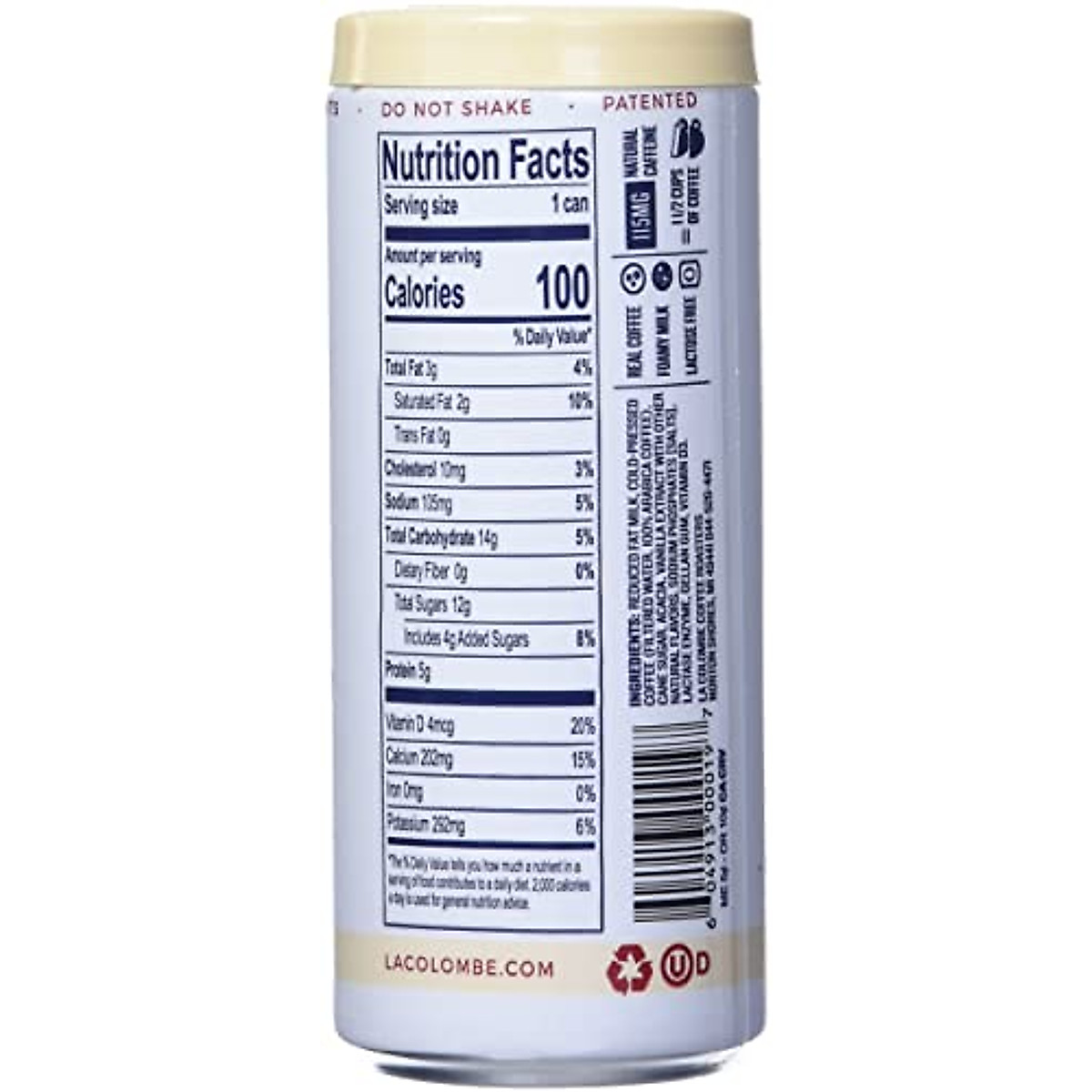 La Colombe Draft Latte Cold-Pressed Espresso Variety 9 oz Can (Mocha/Triple Shot/Vanilla, 12-pack)