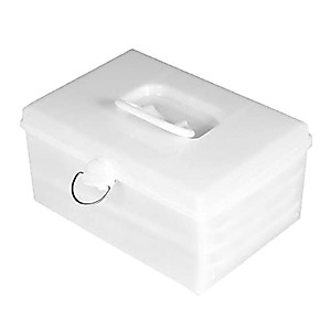 Cabilock Portable Mahjong Box Plastic Storage Box Mahjong Storage Container