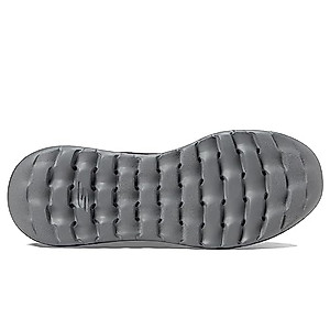 Skechers mens Go Walk Max - 54601 Sneaker, Black/Grey, 11 X-Wide US