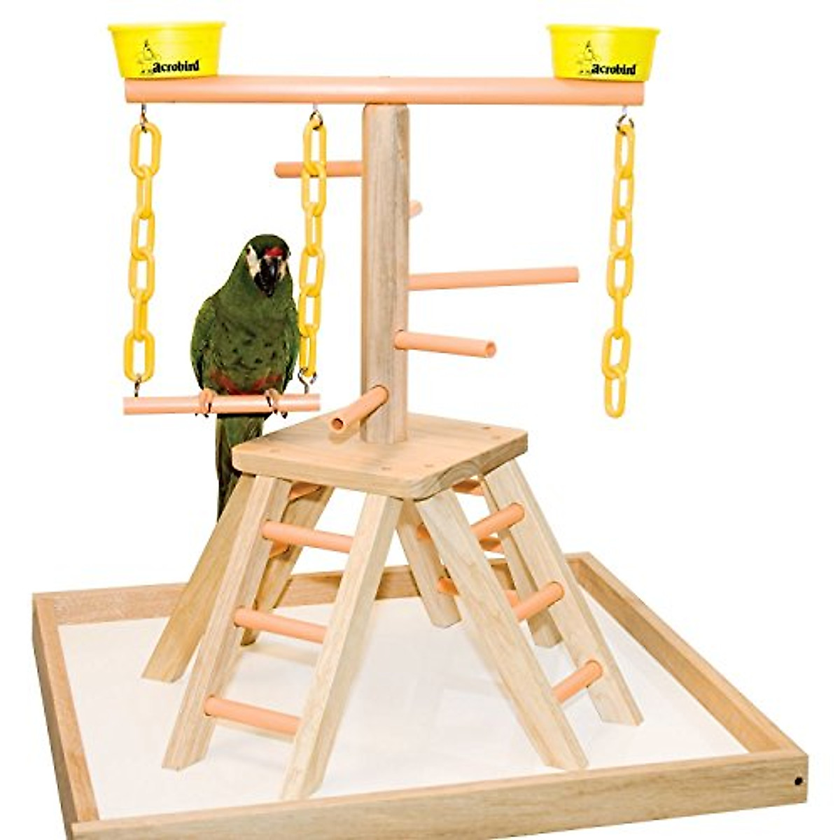 Acrobird PB20 Pyramid with Base Pet Toy, 20-Inch