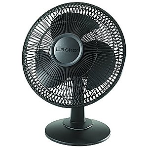 Lasko Lasko-12 Table, 3-Speed, Black (2017) Household Fans, 12