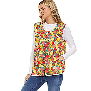 Ezi Women's Cotton-Polyester Cobbler Apron with Pockets