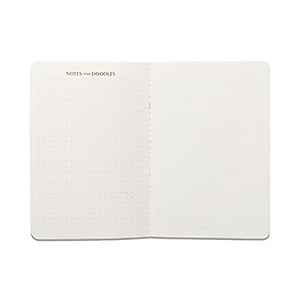 DesignWorks Ink Set of 5 Travel Notebook Set | Travel Planner Includes Prompts with Trip Budget, Goals, Packing List, & Trip Log - Adventure Keepsake from Anderson Design World (JTBS-2022AD)