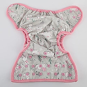 ReUseLife One Size Cloth Diaper Cover Snap with Double Gusset 6 Pack (6DC02)