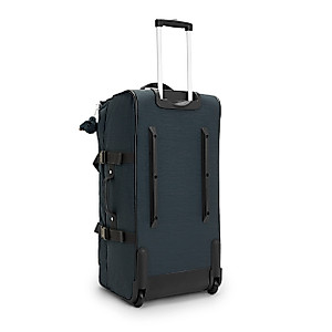 Kipling Women's Teagan L Wheeled Duffle Bag, Multifunctional, Roomy Interior, Nylon Travel Suitcase