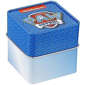 Nickelodeon Kids' Digital Watch with Red Case, Comfortable Red Strap, Easy to Buckle - Official 3D Paw Patrol Character on the Dial, Safe for Children - Model: PAW4016