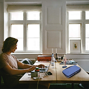 Aproca Hard Storage Travel Carrying Case for SmartLab Toys Squishy Human (Blue)