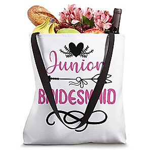 Junior Bridesmaid Proposal Wedding Bridal Party Youth & Kids Tote Bag