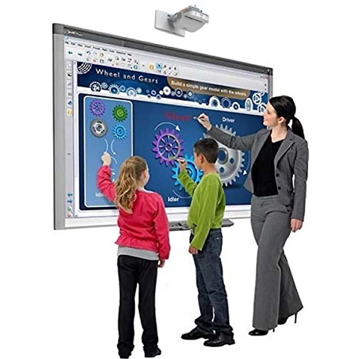 Interactive Super Close Projection System