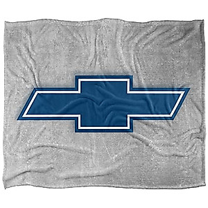 Chevrolet Simple Vintage Bowtie Officially Licensed Silky Touch Super Soft Throw Blanket 50" x 60"