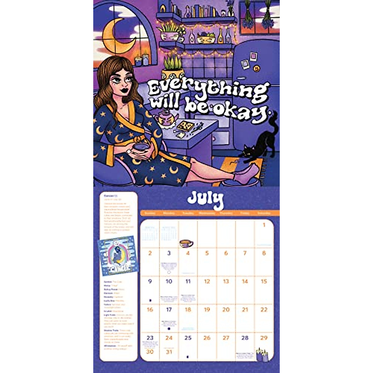 The Pulp Girls’ House of Zodiac Wall Calendar 2023: A 2023 Calendar of Astrological Self-Care