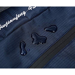 Esup Hiking Backpack, 50L Multipurpose Camping Backpack with rain cover 45l+5l (Orange)