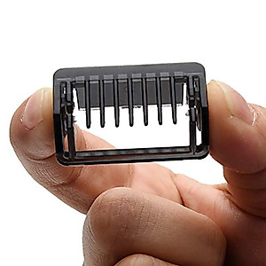 3mm Comb Trimmer Clipper for Philips OneBlade, Facial Hair Clippers Beard Trimmer Guide Comb, Replacement Shaver Comb