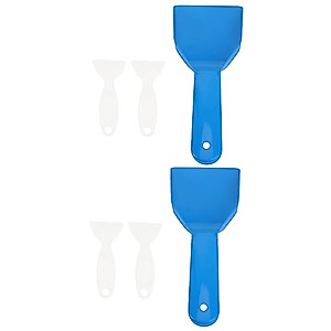6 Pcs deicing Shovel Mini fridg Mini Portable Fridge car Tools Refrigerator Mini Fridge ice Scraper defroster Ice Removal Scoop ice Shovel ice Scoop Windshield Window Scraper pp