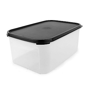 Tupperware Modular Mate Square 2. Black Seal