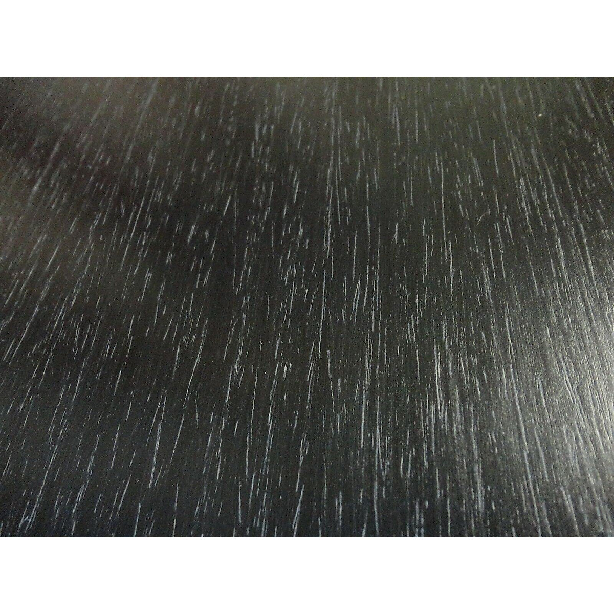 Ebony Black Composite Wood Veneer 23" x 7" raw no Backing 1/42" Thickness # 633