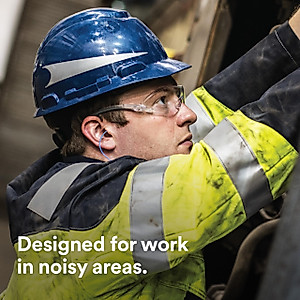 3M Ear Plugs, 200 Pairs/Box, E-A-Rsoft FX 312-1261, Uncorded, Disposable Foam Earplugs, Noise Reduction Rating NRR 33, Drilling, Grinding, Machining, Sawing, Sanding, Welding, 1 Pair per Poly Bag