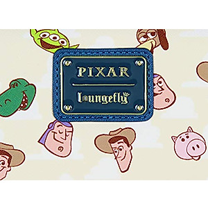 Loungefly x Disney Toy Story Allover Character Face Print Faux Leather Zip Around Wallet