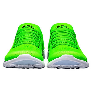 APL Athletic Propulsion Labs Women's Techloom Breeze Shoe, Green/Black/White, 7.5
