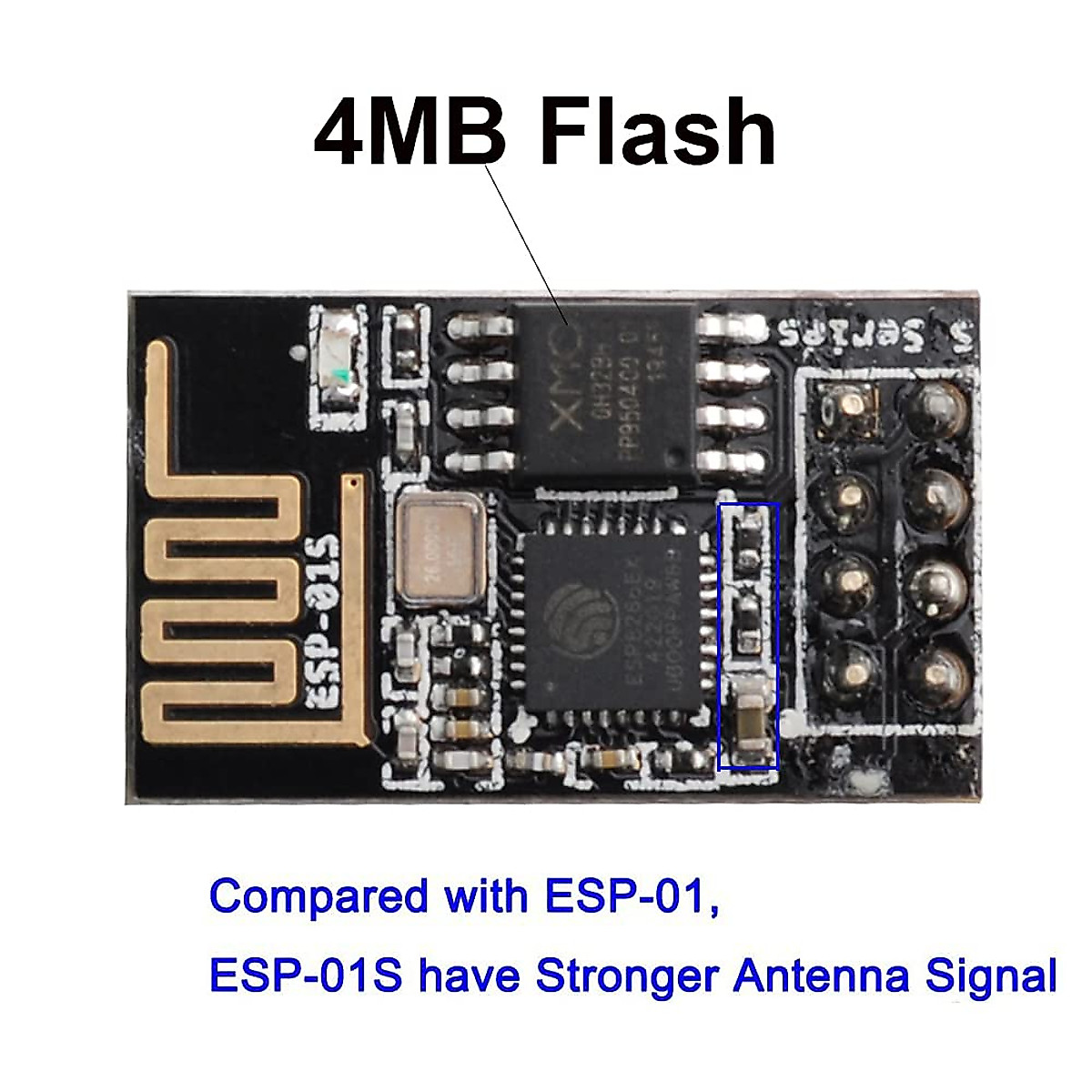 ESP8266 ESP-01S Module + ESP32-WROOM-32 ESP32 Development Board for Arduino DOIT