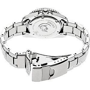 SEIKO SNE585 Prospex Men's Watch Silver-Tone 38.5mm Stainless Steel, Blue