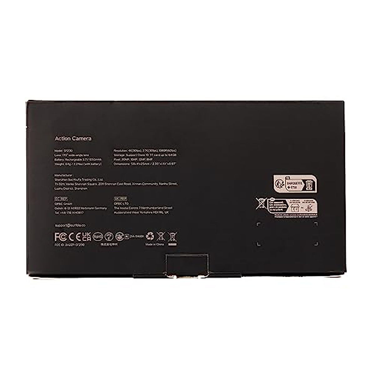 Action Camera 4K WiFi - 40M Waterproof Underwater Camera Motorcycle Helmet Camera Support 128G TF Card for Diving Riding Hiking,External Microphone, 2*Batteries and Mounting Accessories