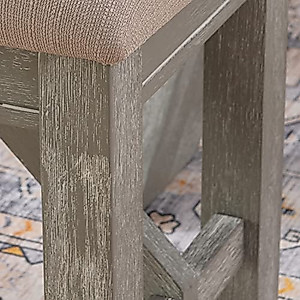 Powell Turino Dining Bench, White, 60" x 15-3/4" x 19-7/8"