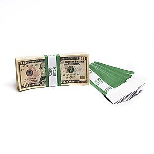 Barred ABA $200 Currency Band Bundles (500 Bands)
