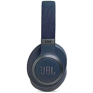 JBL Live 650BTNC - Around-Ear Wireless Headphone with Noise Cancellation - Non Retail Packaging (Blue)