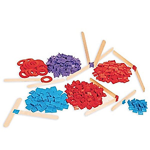 S&S Worldwide Craft Stick Connectors (Set of 380)