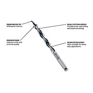 Bosch NKST12 3/4 in. x 7-1/2 in. Daredevil Auger Bit