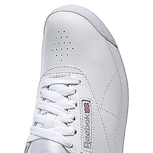 Reebok womens Freestyle Hi Sneaker, White/Silver 2, 7.5 US