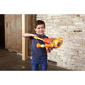 Little Tikes Mighty Blasters Mighty Bow Toy Blaster with 4 Soft Power Pods, Multicolor, Model: