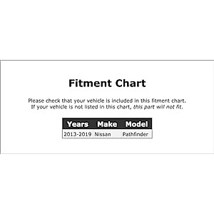 Rear Disc Brake Rotor Compatible With Nissan Pathfinder 2013 2014 2015 2016 2017 2018 2019 PC-291464