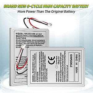 SHENMZ PS5 Controller Battery, High Capacity LIP1708 Li-ion Replacement Battery for Sony Playstation 5 Dualsense Controller CFI-ZCT1 W B U Replace PS5 Battery Pack