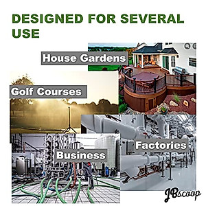 JBscoop Large Stainless Steel Hose Holder, Heavy Duty Hose Hanger