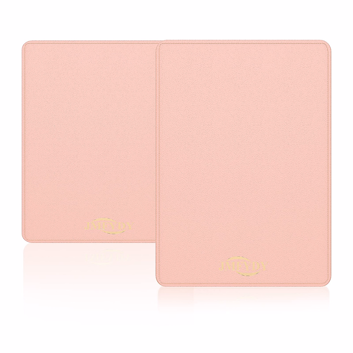 Kitchen Countertop Slider Mat,2 Pack Leather Sliding Coffee Mats for Kitchen Appliance, Heat Resistant Protector Mat Kitchen Slider Pads for Ninja Foodi Air Fryer,Coffee Maker, Blender (rose gold)