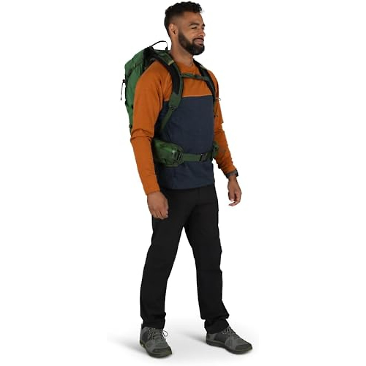 Osprey Stratos 24L Men's Hiking Backpack, Tunnel Vision Grey