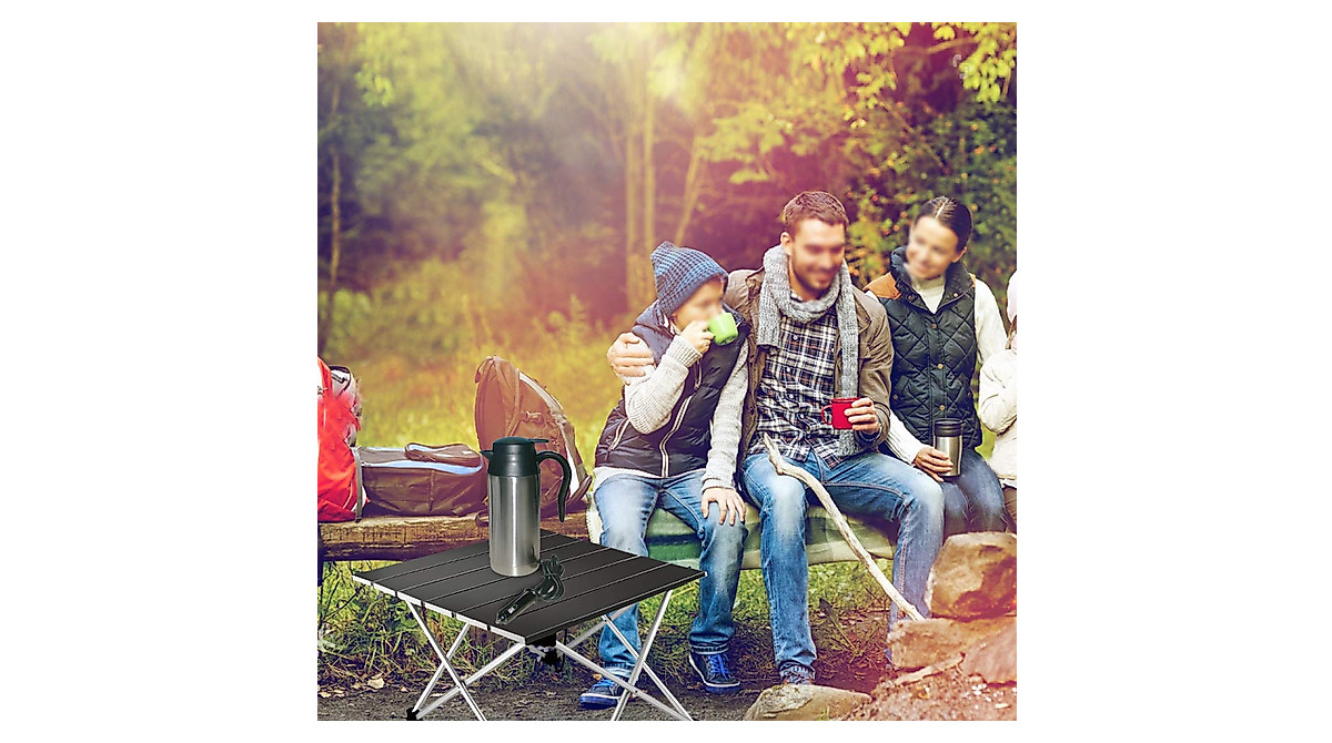 Outry Lightweight Aluminum Folding Table - Portable & Versatile