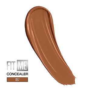 Maybelline Fit Me Liquid Concealer Makeup, Natural Coverage, Lightweight, Conceals, Covers Oil-Free, Walnut (Packaging May Vary)