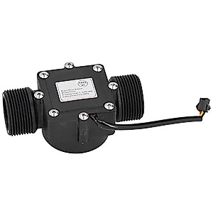 Industrial Meter,YF DN Water Sensor,G1.65in Industrial Meter Pipe Water Flowmeter Counter Hall Sensor DC3‑24V for Accurate Fluid Measurement