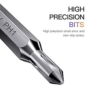 RARTOP Screwdriver Set - Small Screwdriver Set with 30Pcs Precision Screwdriver Bits, Mini Phillips Slotted Hex Star Torx Bits for Watch, Glasses, Cell Phone, Switch, Laptop and Electronics Repair